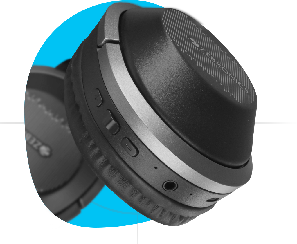 Zeb-Zoom Wireless Headphone Has 50 Hrs Of Playback Time – Zebronics